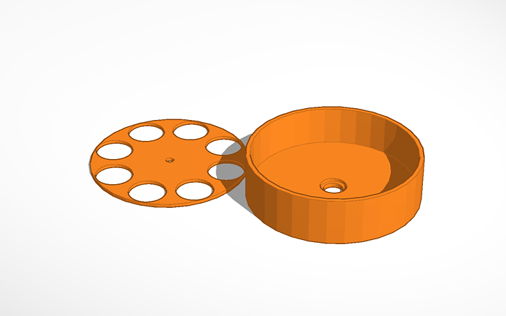 3D design coin hopper - Tinkercad 3D design coin hopper - Tinkercad