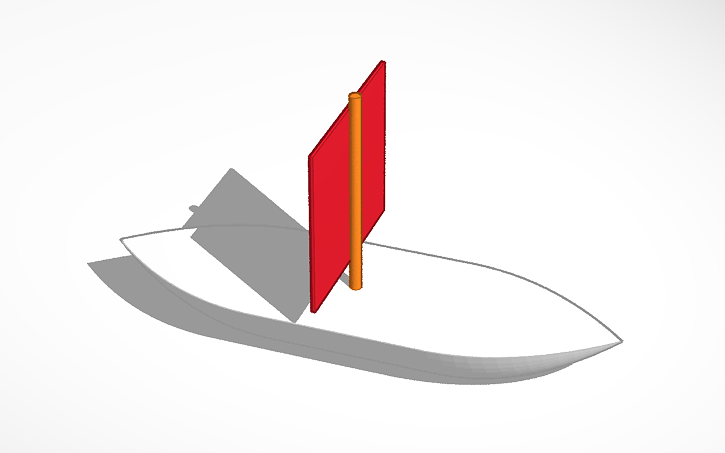3D design boat thingy | Tinkercad