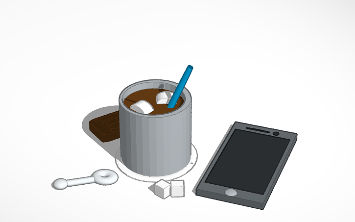 3d Design Hot Coco Tinkercad