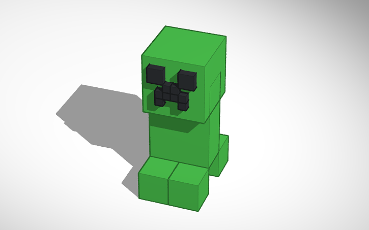 3D design Minecraft Creeper | Tinkercad