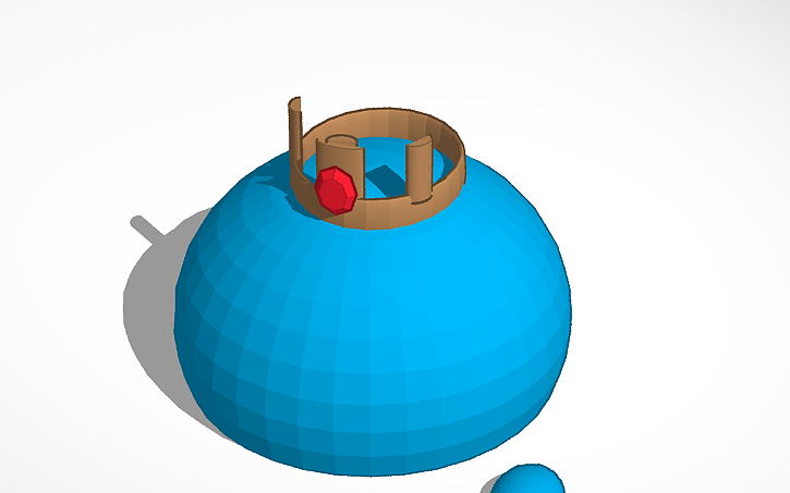 3D design King Slime + Normal Slime (Terraria) | Tinkercad