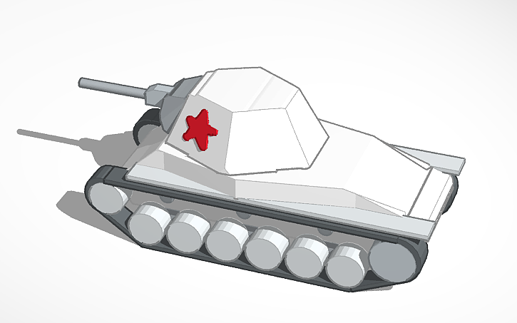 3D design T-50M "LTTB" - Tinkercad