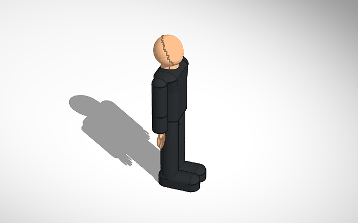 3D design Base for possible VR avatar - Tinkercad