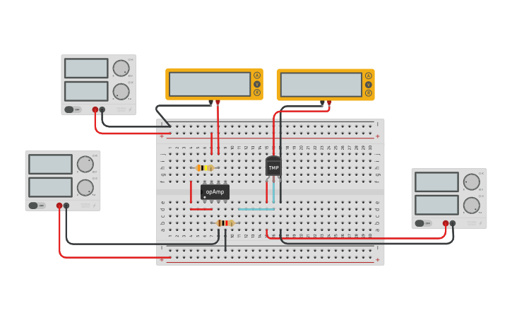 Circuit design Sensor de temperatura | Tinkercad