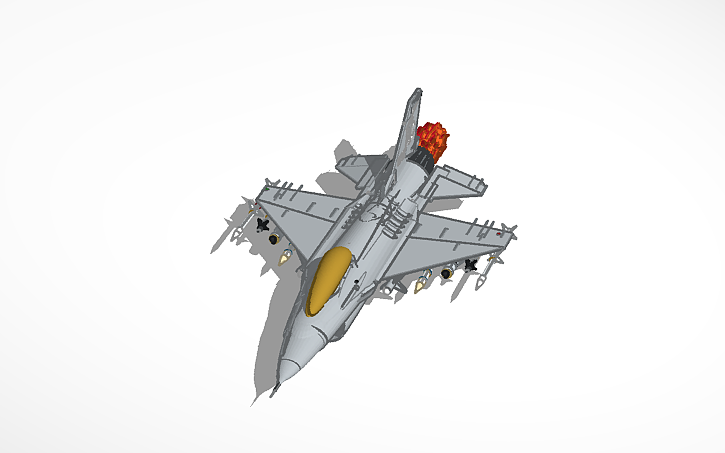 3D design airplane | Tinkercad