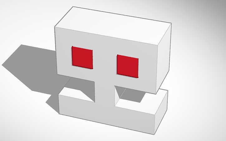 3D design Geometry Dash Icon: "Supporter!" | Tinkercad