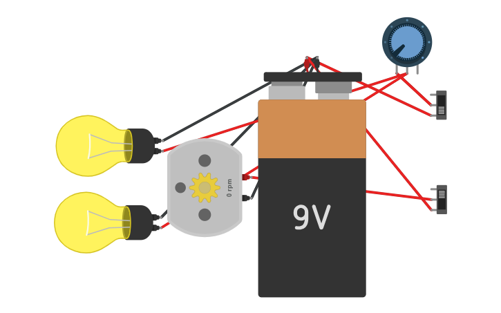 Circuit design Car - Tinkercad