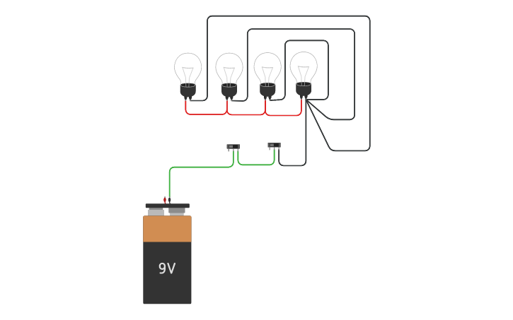 Circuit design montaje 5 - Tinkercad