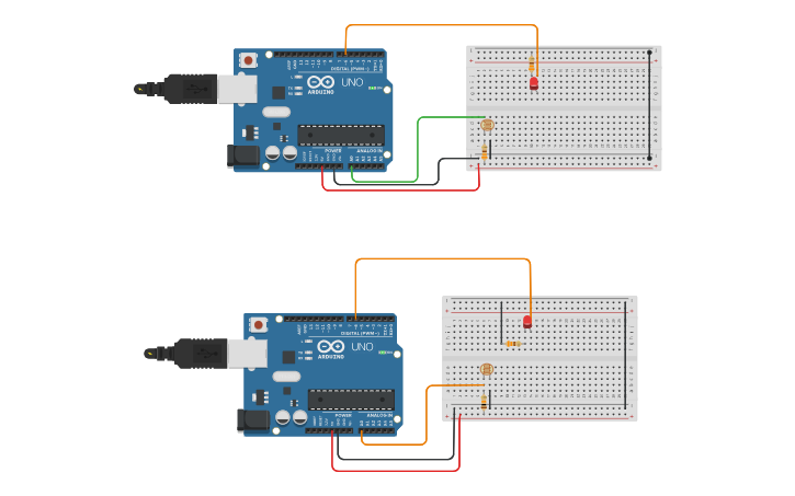 Circuit Design Practica 1 Tinkercad