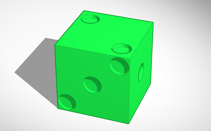 3D design DADO BELO DADO - Tinkercad