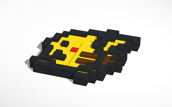 3D design Mui Pixel | Tinkercad