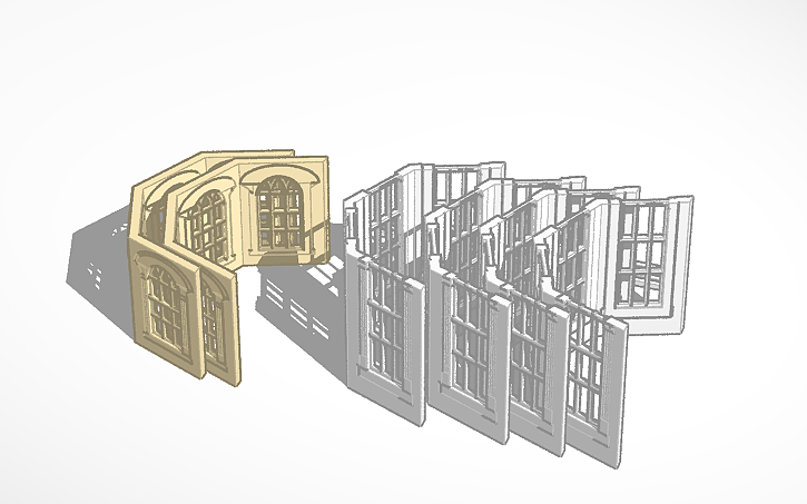 3D design tower - Tinkercad