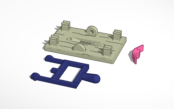 3D design Frankenstein Light Switch - Tinkercad
