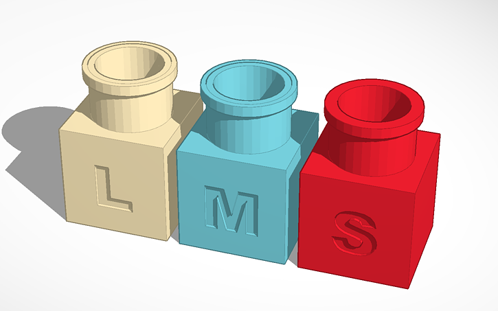 3D design Example Balloon Nozzles - Tinkercad