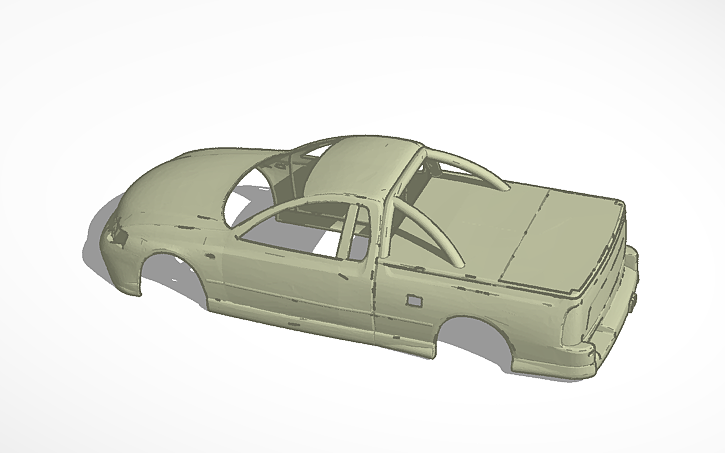 3D design pick up - Tinkercad