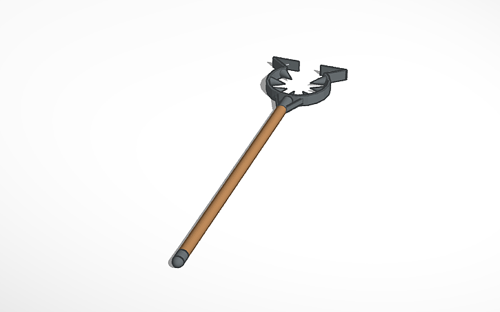 3D design Mancatcher - Tinkercad