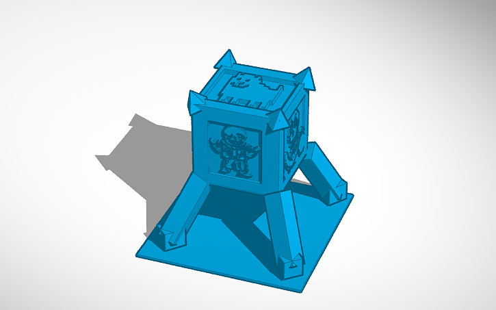 3D design UNDERTALE - Tinkercad