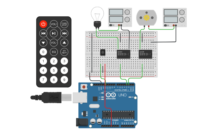 Circuit Design Lab 5 Task 2 Tinkercad