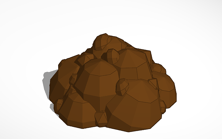 3D design Pile of dirt - Tinkercad