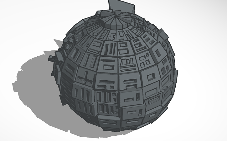 3D design Borg Sphere - Tinkercad