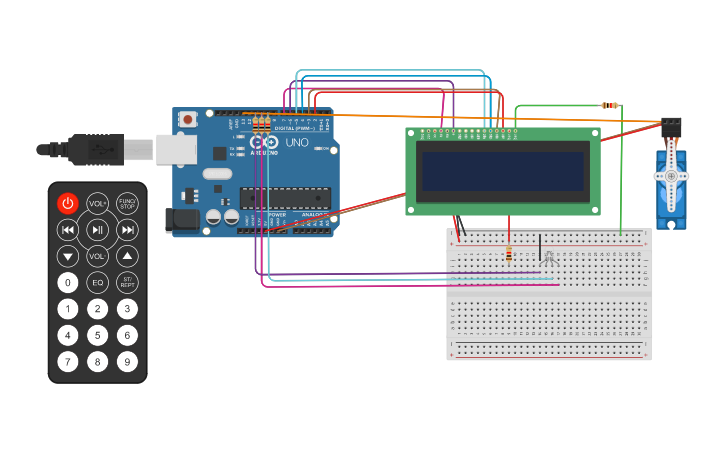 Circuit design Practical Quiz 2nd Quarter Problem#02 | Tinkercad