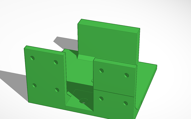 3D design angle bracket - Tinkercad