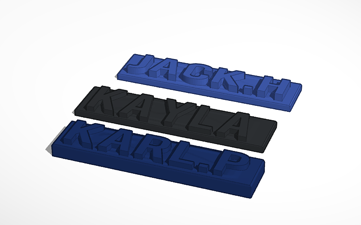 3D design envy jayden | Tinkercad