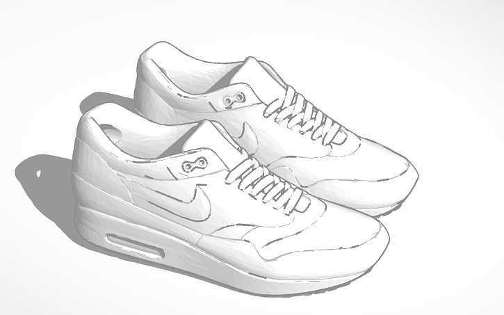 3D design Nike Air - Tinkercad