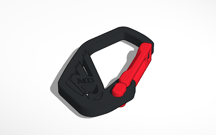 3D design Carabiner - Tinkercad