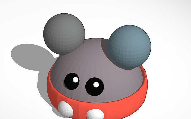 3D design meeky mouse | Tinkercad