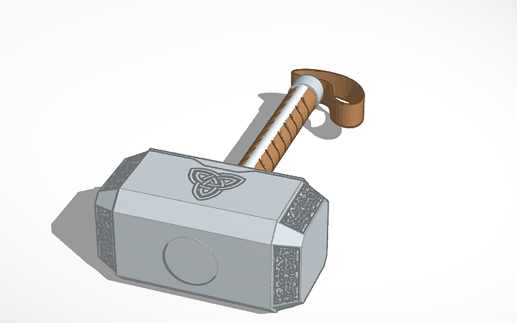 3D design thor - Tinkercad