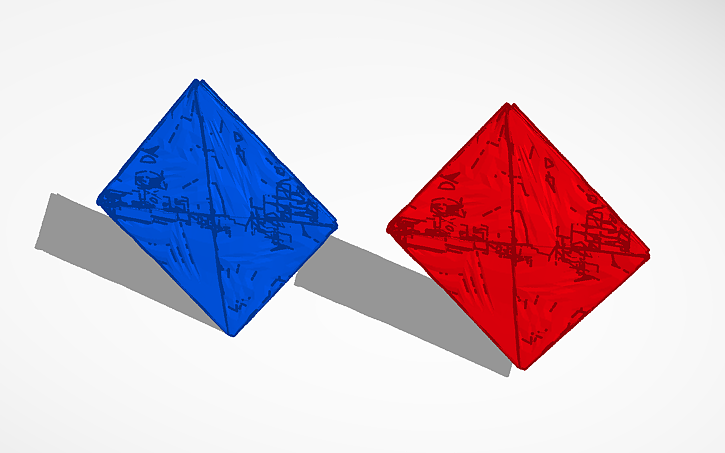 3D design Ddakji - Tinkercad