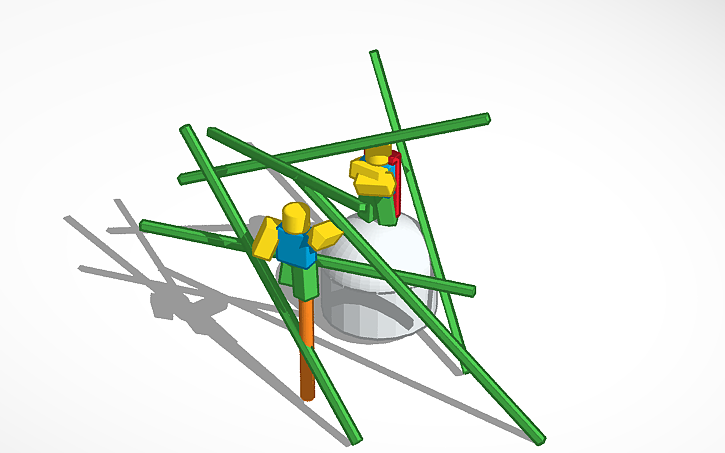 3D design Take this DIO! 20-Meter Radius- Emerald Splash! - Tinkercad
