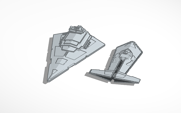 3D design Onager Class Star Destroyer - Tinkercad
