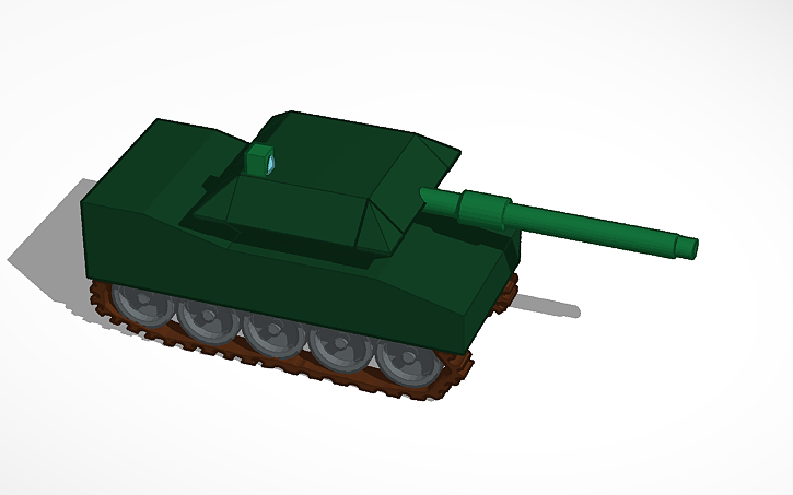 3D design Митя Колосков и танк Leopard - Tinkercad