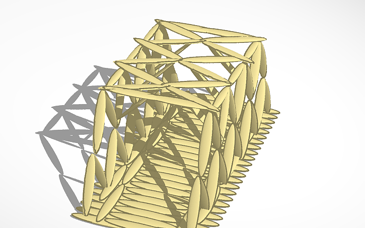3D design Bridge | Tinkercad
