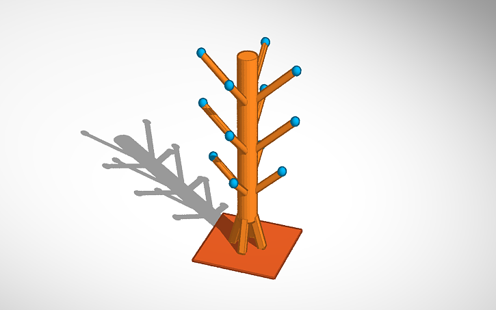 3D design Kleiderständer | Tinkercad