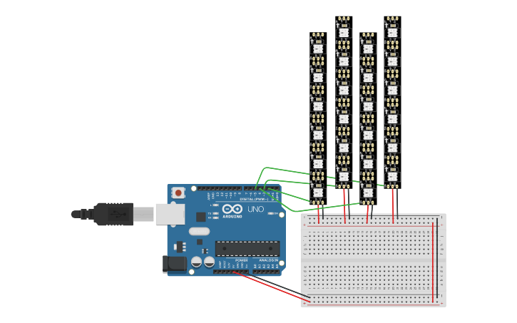 Circuit design Neopixel Led 1 ences | Tinkercad