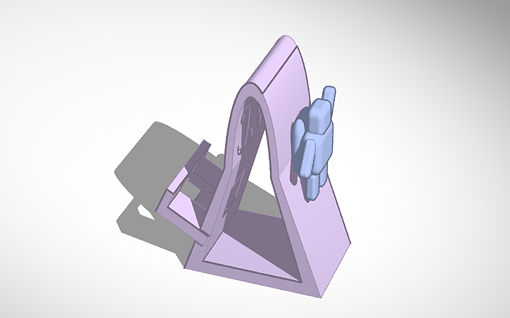 3D design Soporte para Celular - Tinkercad