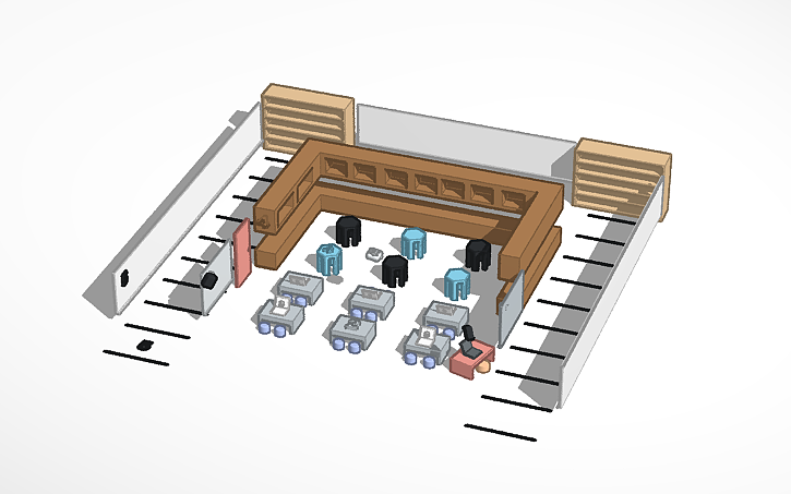 3D design My Future Classroom - Tinkercad