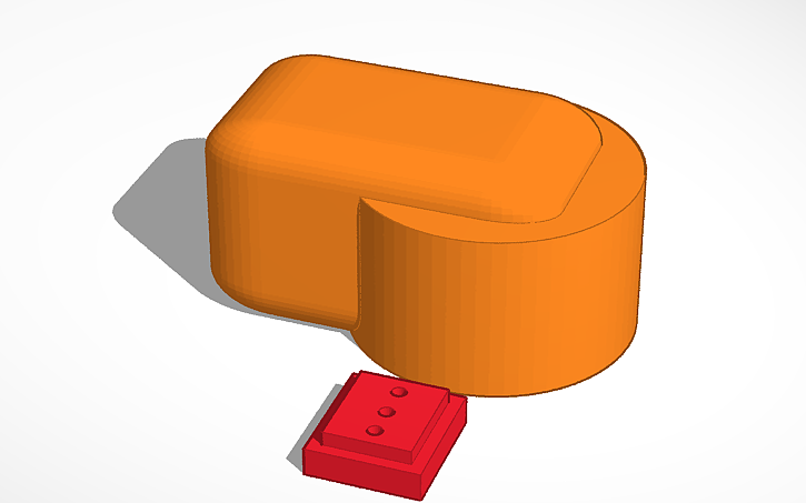 3D design IR Sensor VS1838B 38Khz Beacon - Receiver - Tinkercad