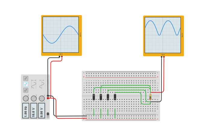 Circuit design Aula 11 - Exercício 5 - Tinkercad
