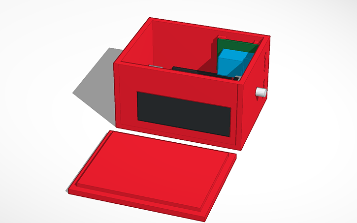 3D design Arduino based 12V temperature control housing | Tinkercad