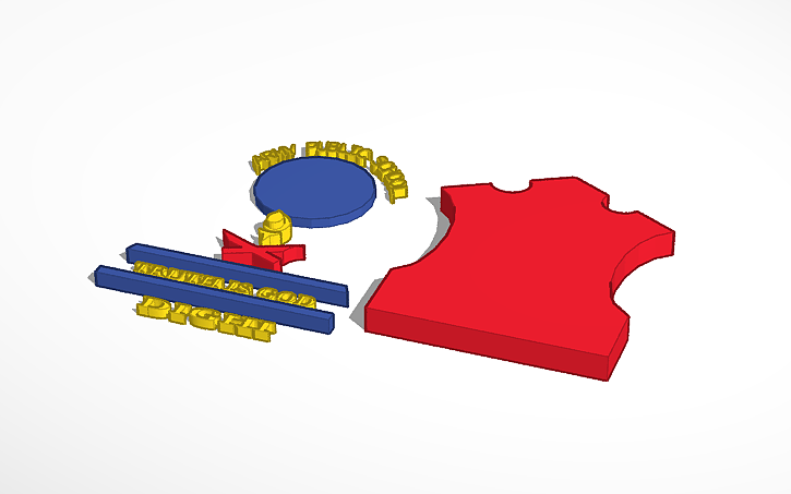 3D design APS DIGHI 3D LOGO - Tinkercad