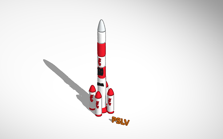 3D design PSLV | Tinkercad
