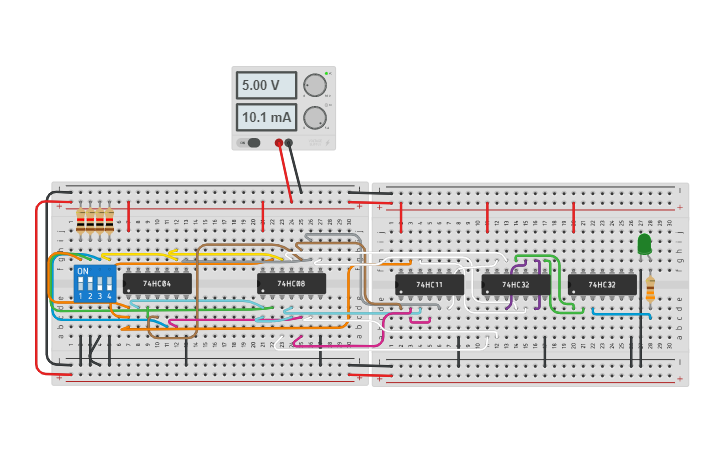 Circuit design SEMANA 3 - FUNCIÓN 1 - Tinkercad