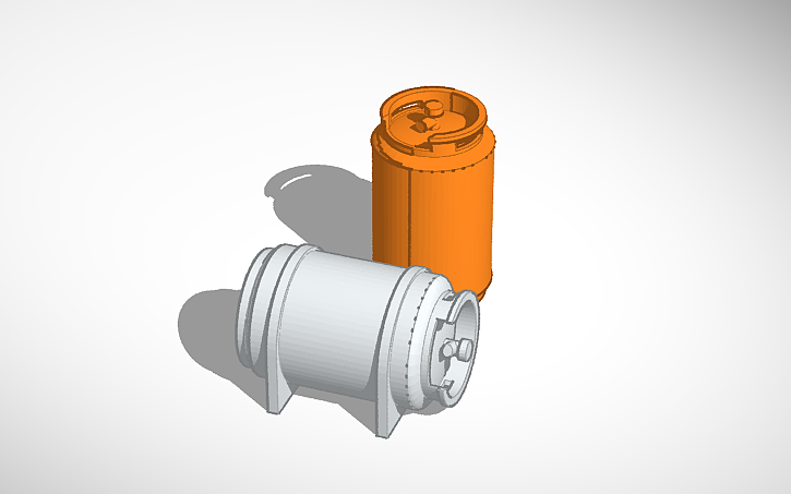 3D design Gas tank - Tinkercad