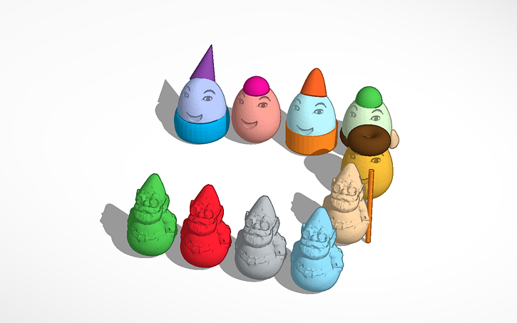 3D design Native Weeble Colony: Mk.1 | Tinkercad
