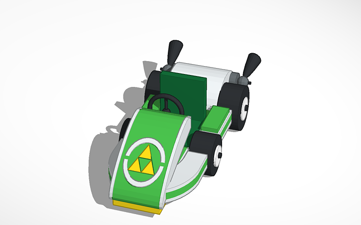 3D design Toy Car - Tinkercad
