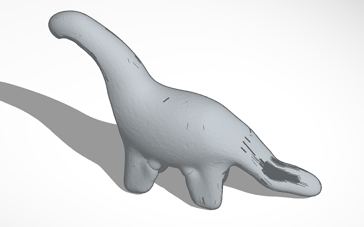 3D design Dinosaur - Tinkercad